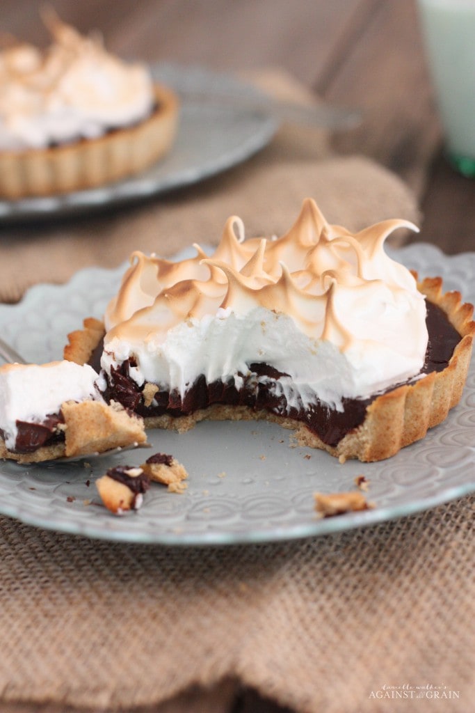 Toasted Marshmallow S’more Tart | Against All Grain - Delectable paleo ...